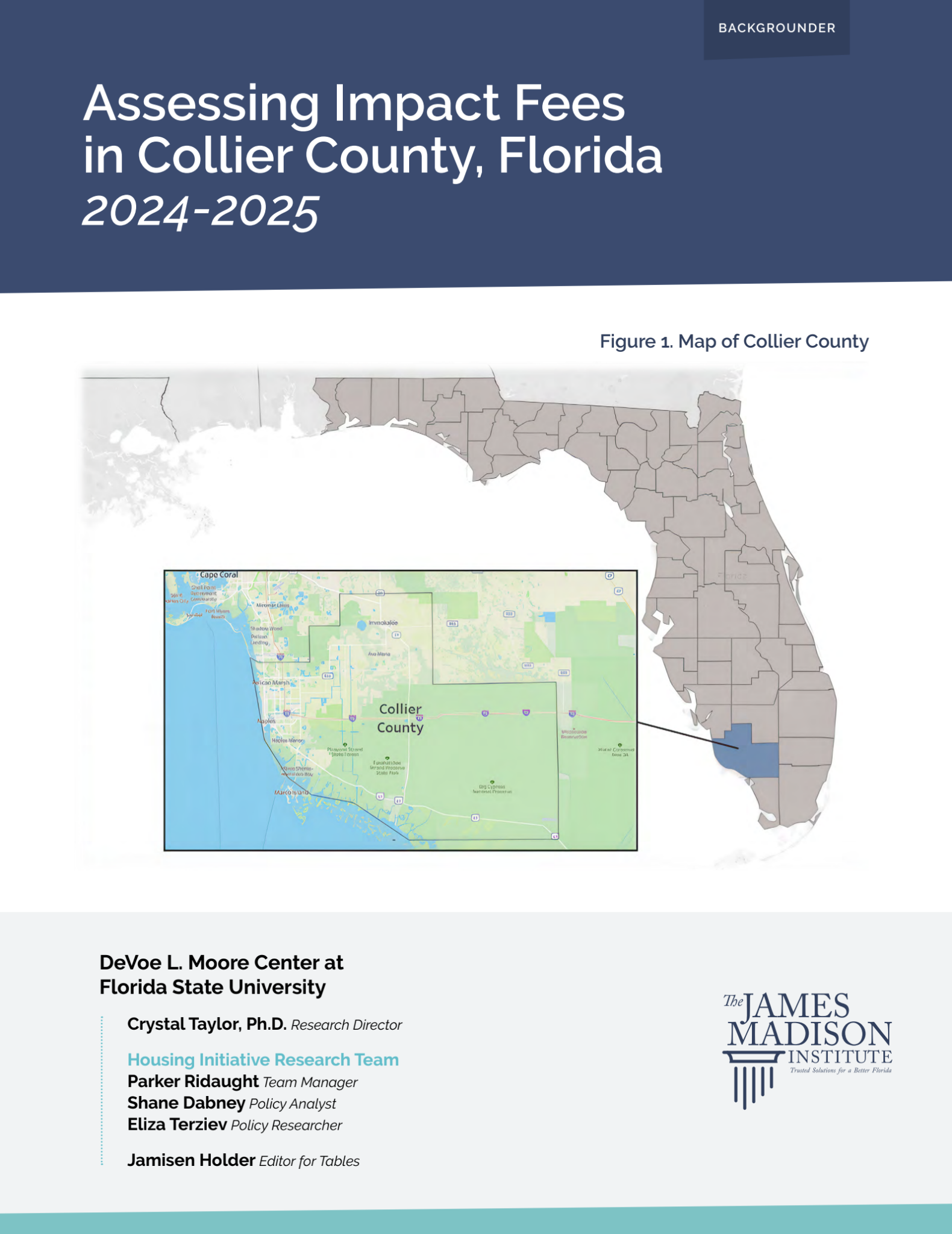 Assessing Florida Local Government Impact Fees: 2024-2025 - James ...